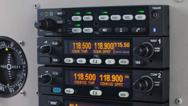 Trig TMA44 Audio Panel & TY96A Radio Bundle – AllAvionics.com