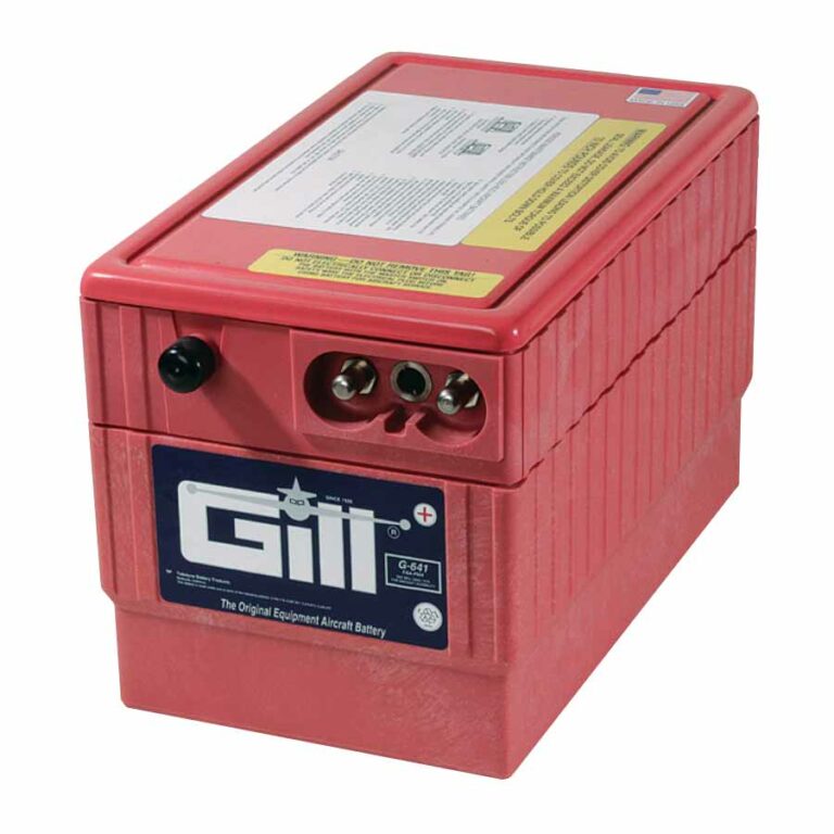 Gill G-641 Dry Aircraft Battery – AllAvionics.com